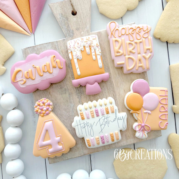 Product Type: Cookie Cutters - Name: 6 B's Creations: "Birthday" Class ...