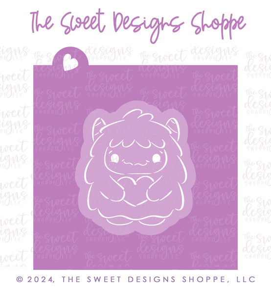 Bundle - PYOC Yeti - Cookie Cutter & Stencil – The Sweet Designs Shoppe