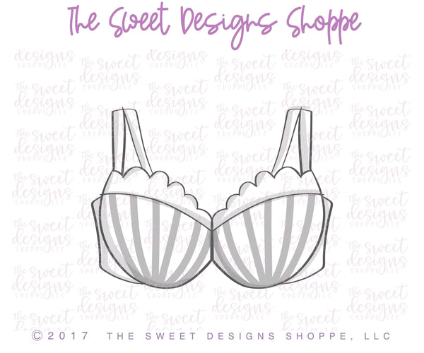 Product Type: Cookie Cutters - Name: Bra v2- Cookie Cutter – The Sweet ...