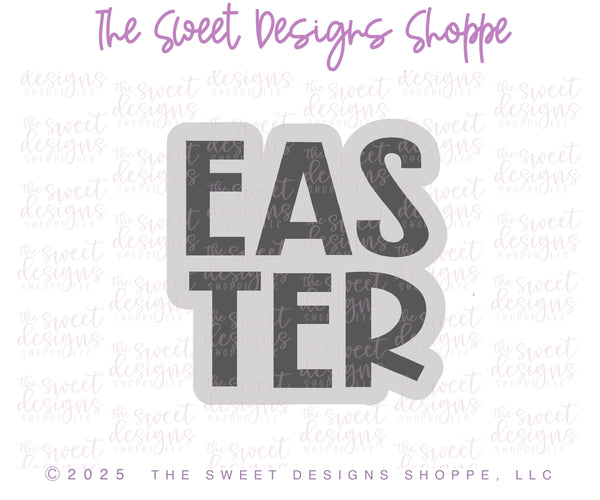 Product Type: Cookie Cutters - Name: Chunky Easter Set - Cookie – The ...