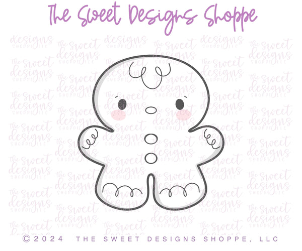 Product Type: Cookie Cutters - Name: Chunky Gingerboy - Cookie Cutter ...