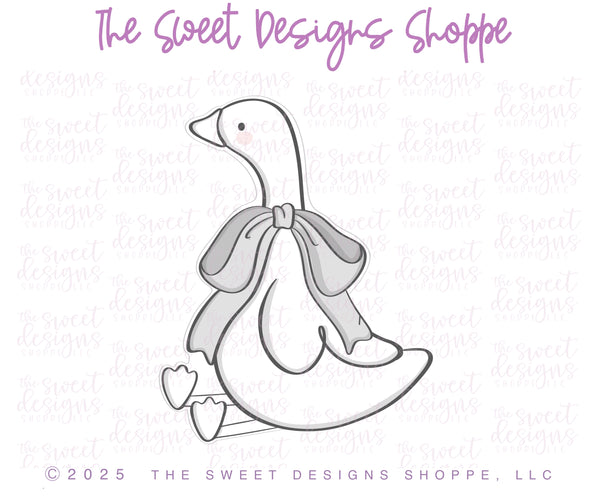 Product Type: Cookie Cutters - Name: Coquette Goose - Cookie Cutter ...