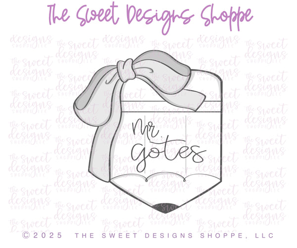 Product Type: Cookie Cutters - Name: Coquette Short Pencil - Cookie ...