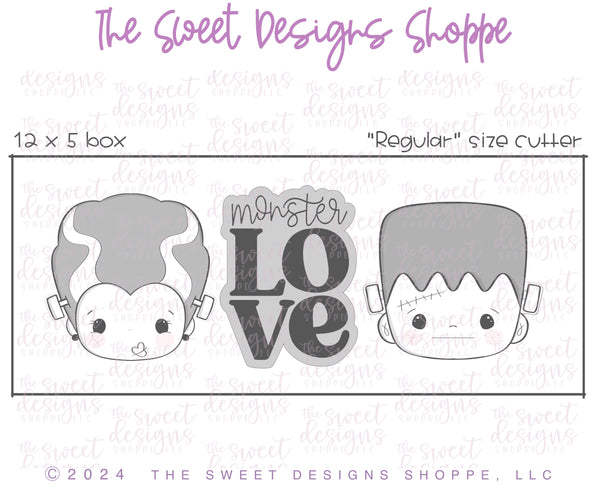 Product Type: Cookie Cutters - Name: Frankenstein's Monster Love – The ...