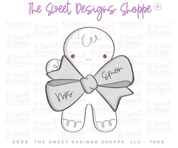 Product Type: Cookie Cutters - Name: Gingerbread Boy with Bow - Cookie ...