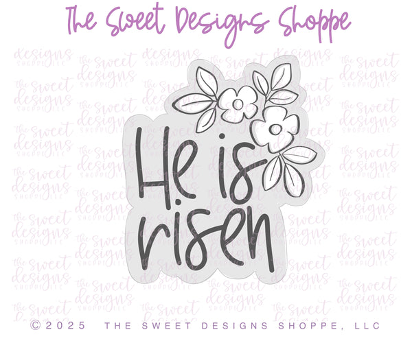 Product Type: Cookie Cutters - Name: He is Risen Plaque and Coquette ...