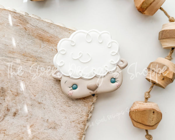 Product Type: Cookie Cutters - Name: Lamb Face 2019 - Cookie Cutter ...