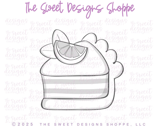 Product Type: Cookie Cutters - Name: Lemon Pie Slice - Cookie Cutter ...