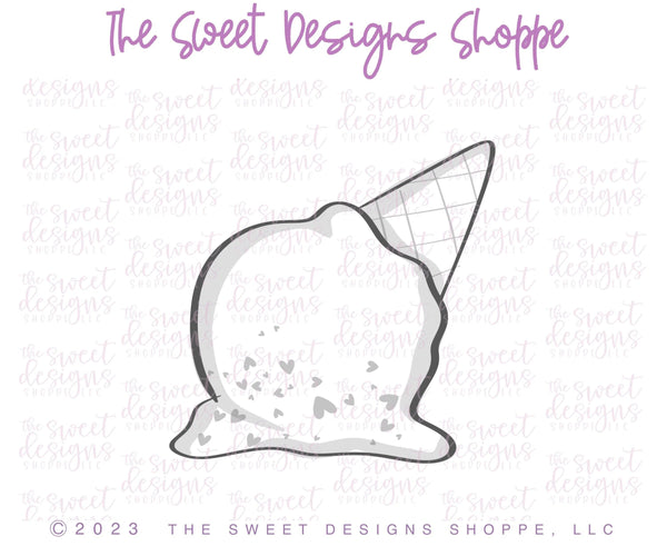 Product Type: Cookie Cutters - Name: Melted Ice Cream - Cookie Cutter ...