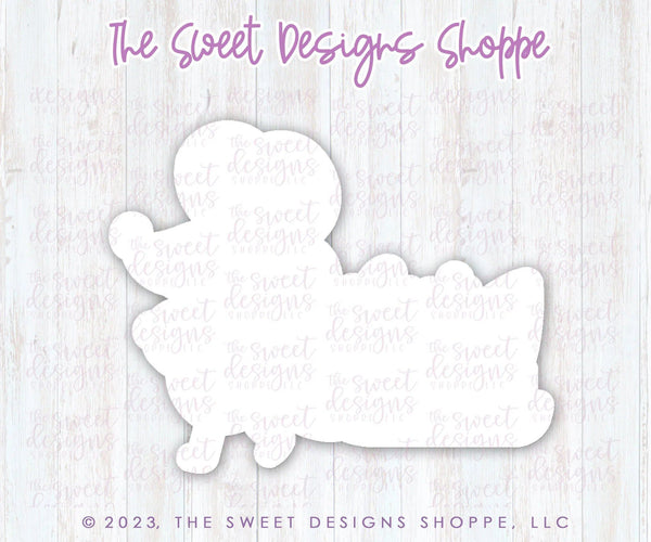 Product Type: Cookie Cutters - Name: Mouse pulling sled - Cookie – The ...