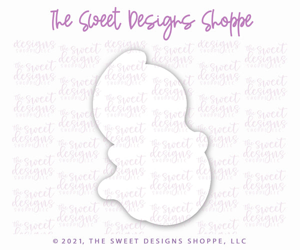 Product Type: Cookie Cutters - Name: O Peeking Ghost 1 - Cookie Cutter ...