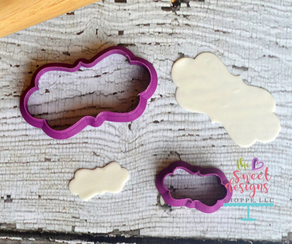 Product Type: Cookie Cutters - Name: Plaque Two Long v2- Cookie Cutter ...