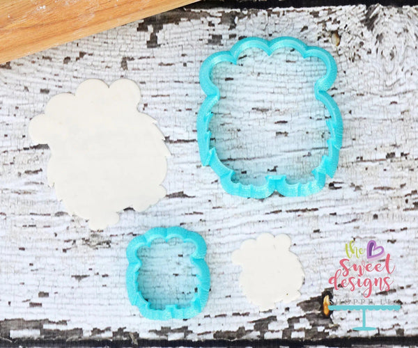 Product Type: Cookie Cutters - Name: Sam the Monster v2- Cookie Cutter ...