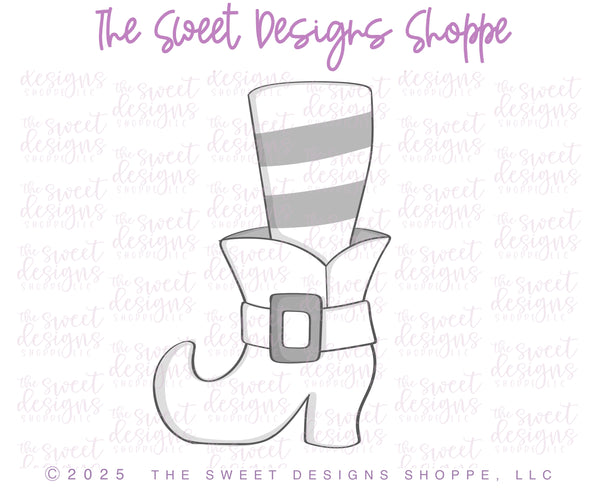 Product Type: Cookie Cutters - Name: Witch Shoe with Stocking - Cookie ...
