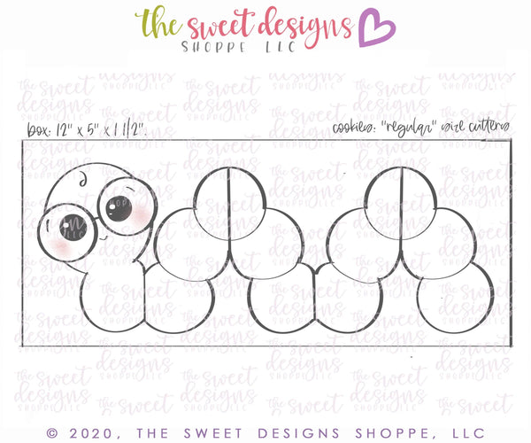 Product Type: Cookie Cutters - Name: Worm Set - Cookie Cutters – The ...
