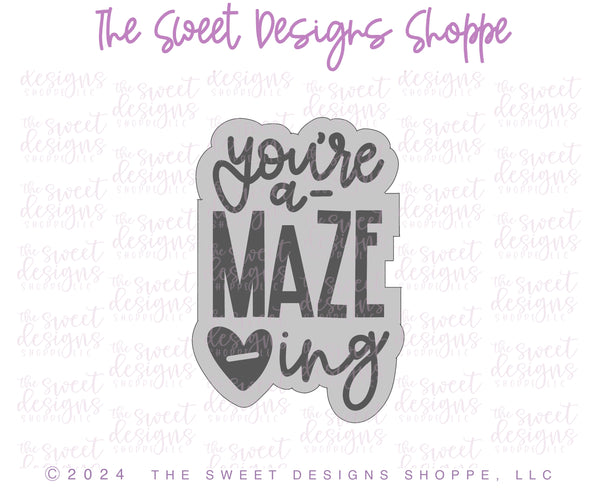 Product Type: Cookie Cutters - Name: You're are a-MAZE-ing Set - Set ...