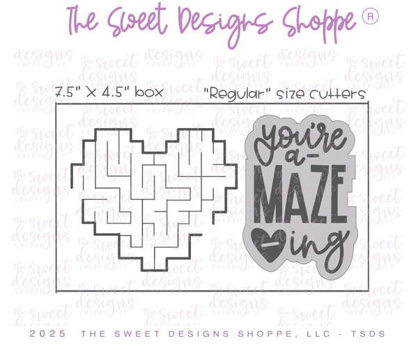 Product Type: Cookie Cutters - Name: You're are a-MAZE-ing Set - Set ...