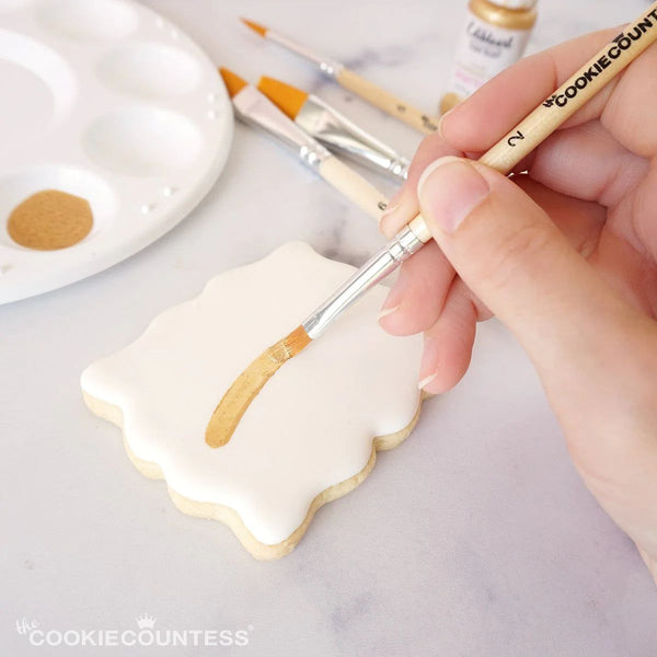 High Quality Paint Brushes - Set of 6 - Food Safe – The Sweet Designs ...