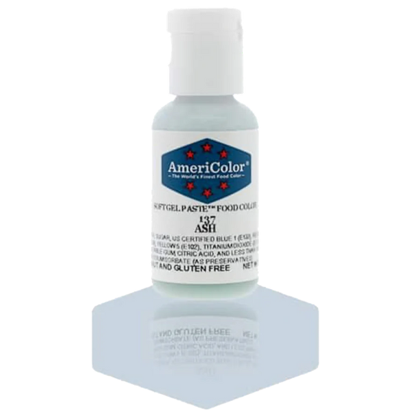 Americolor Soft Gel Paste - Ash - Select Size - Food Color – The Sweet ...