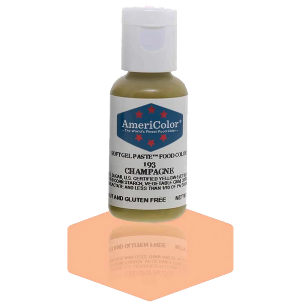 Americolor Soft Gel Paste - Champagne - Select Size - Food Color – The ...