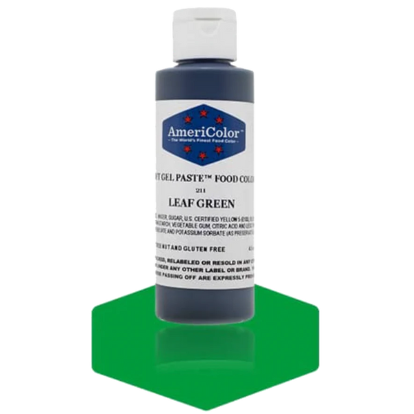 Americolor Soft Gel Paste - Leaf Green - Select Size - Food Color – The ...