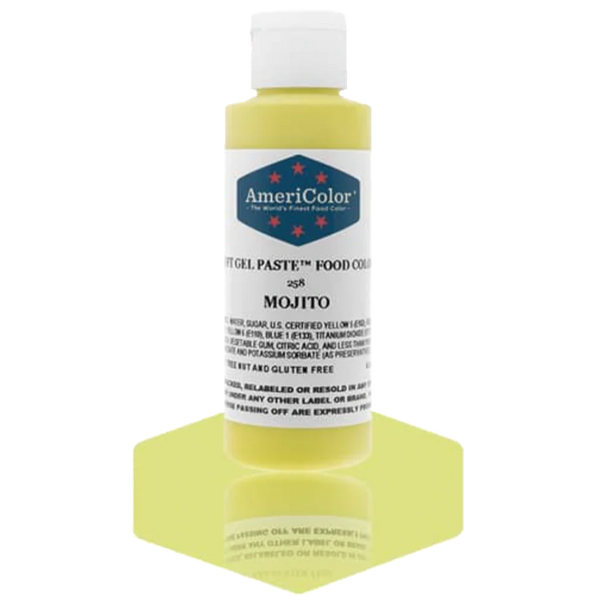 Americolor Soft Gel Paste - Mojito - Select Size - Food Color – The ...