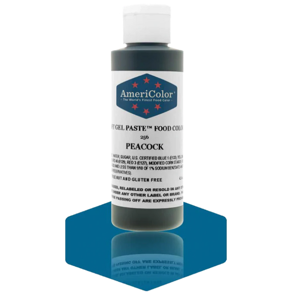 Americolor Soft Gel Paste - Peacock- Select Size - Food Color – The ...