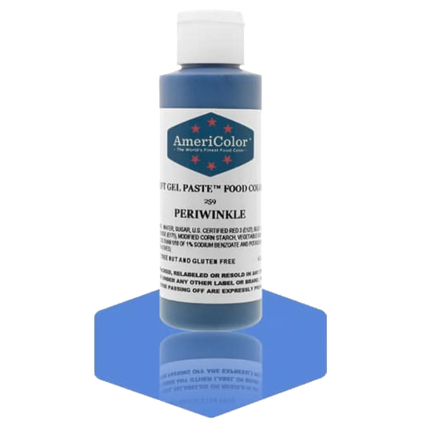 Americolor Soft Gel Paste - Periwinkle - Select Size - Food Color – The ...