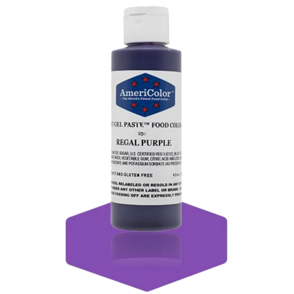 Americolor Soft Gel Paste - Regal Purple - Select Size - Food Color ...