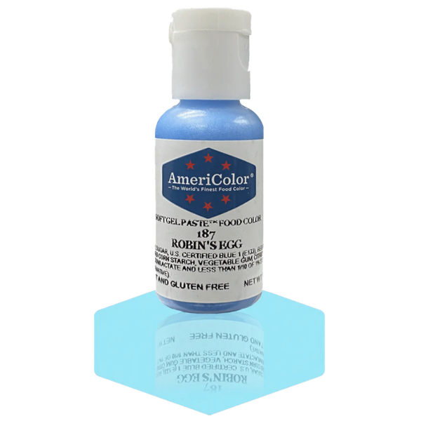 Americolor Soft Gel Paste - Robin's Egg - Select Size - Food Color ...