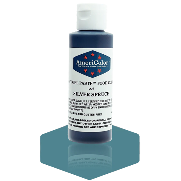 Americolor Soft Gel Paste - Silver Spruce - Select Size - Food Color ...
