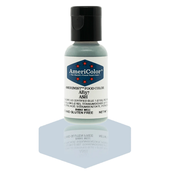 AmeriMist - Ash - 0.65oz - AB37 - Airbrush Food Color by: AmeriColor ...
