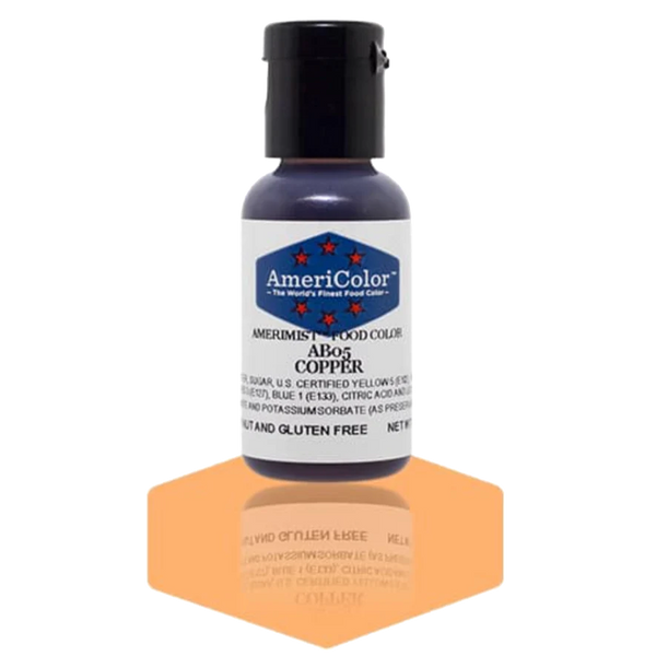 AmeriMist - Copper - 0.65oz - AB05 - Airbrush Food Color by: AmeriColo ...