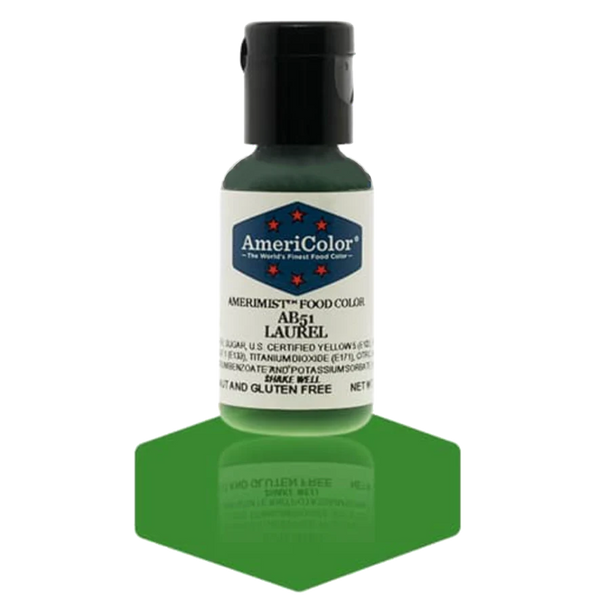 AmeriMist - Laurel - 0.65oz - AB51 - Airbrush Food Color by: AmeriColo ...