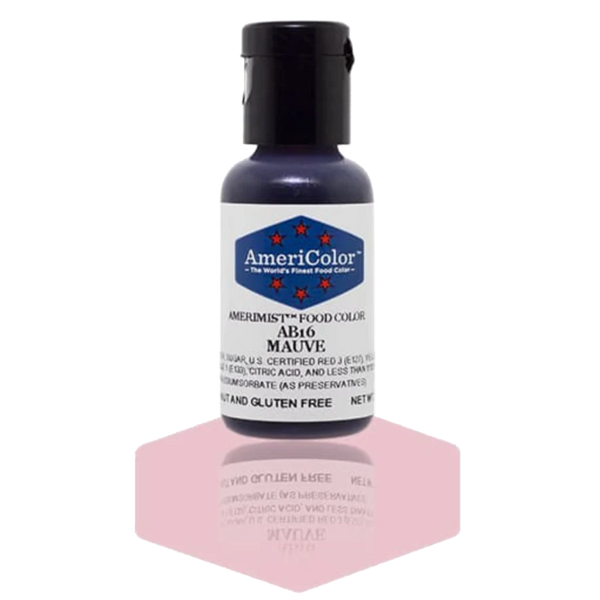 AmeriMist - Mauve - 0.65oz - AB16 - Airbrush Food Color by: AmeriColor ...