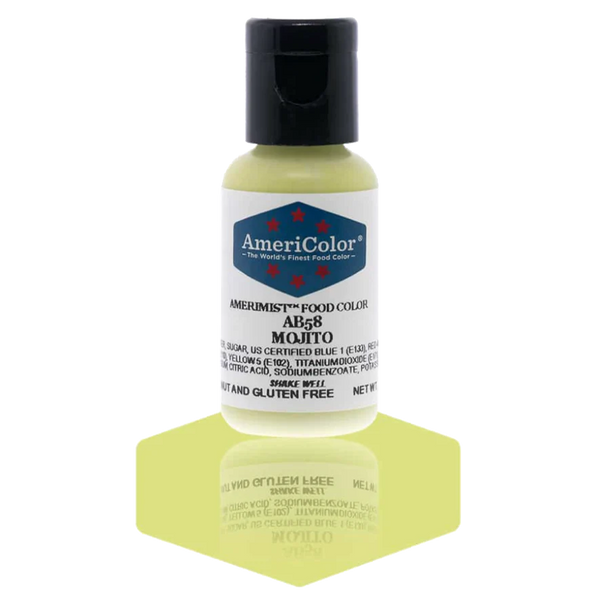 AmeriMist - Mojito - 0.65oz - AB58 - Airbrush Food Color by: AmeriColo ...