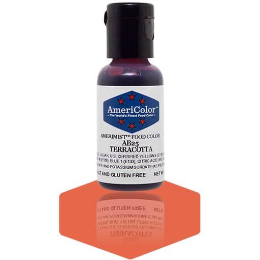 AmeriMist - Terracotta - 0.65oz - AB25 - Airbrush Food Color by: Ameri ...