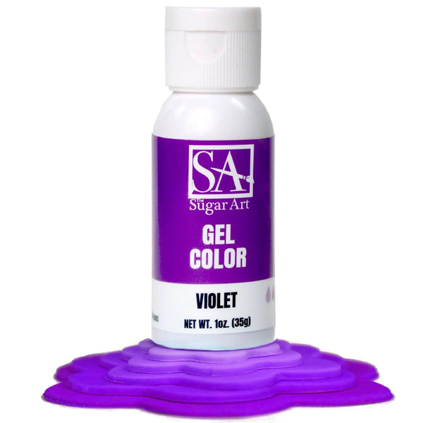 Violet Purple - Gel Food Color - 1oz by: The Sugar Art – The Sweet ...