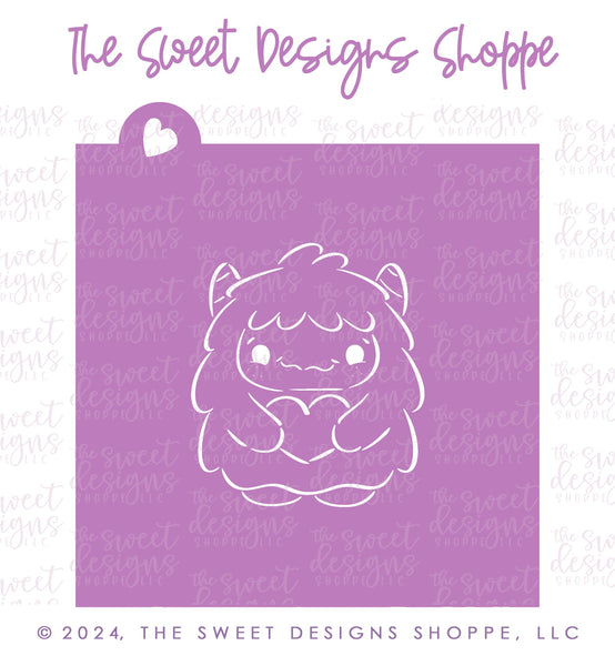 Product Type: Stencils - Name: PYOC Yeti - Stencil – The Sweet Designs ...
